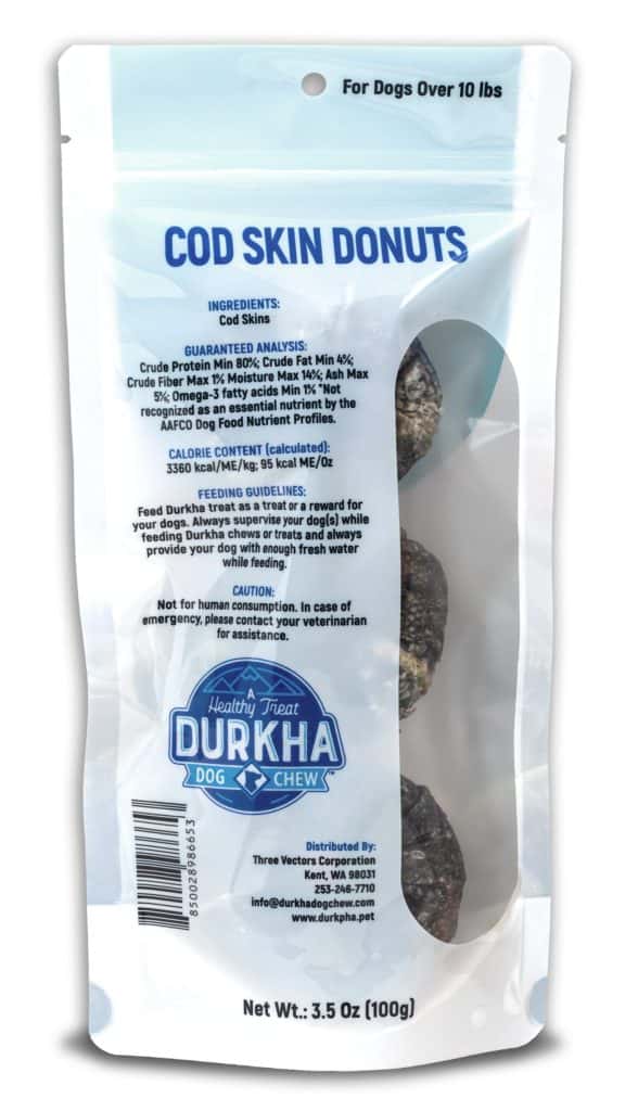 Cod Skin Donuts – Small | Durkha