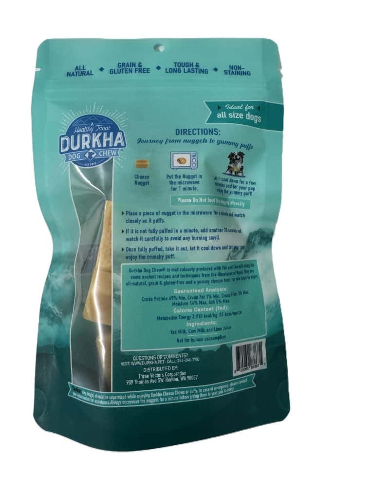 Durkha Cheese Nuggets Package | Durkha