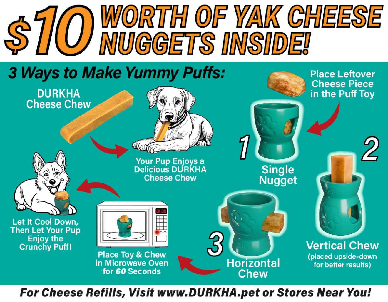 Durkha Puff & Fetch Toy | Durkha